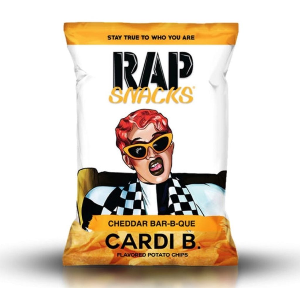 Rap Snacks - Cardi B - Cheddar et BBQ - Boutique Q4