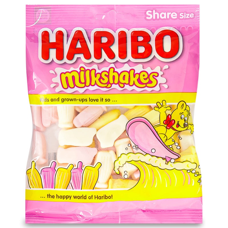 Haribo Milkshakes 140g - Boutique Q4